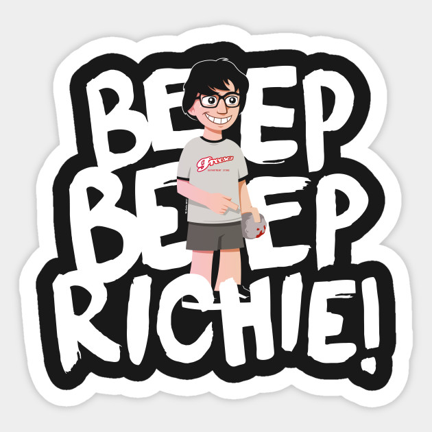 Beep Beep Richie - It - Sticker | TeePublic